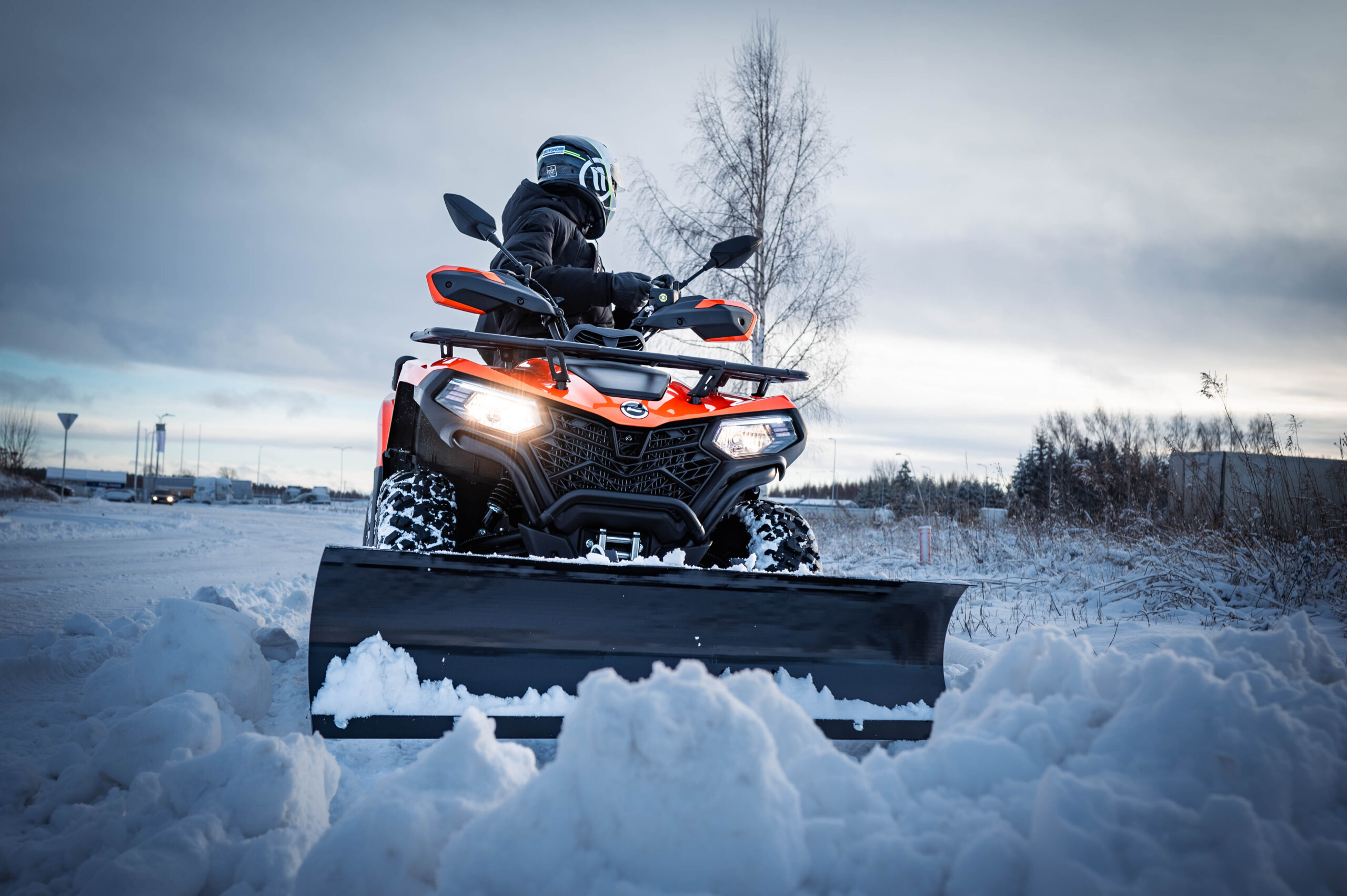 ATV lumesahk – mugavaim lahendus lumekoristuseks | Motohobi
